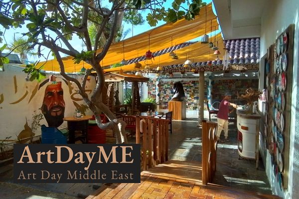 Khalid Seddiq Al Mutawa and different design of Etihad Art Gallery and Art House Café in Abu Dhabi